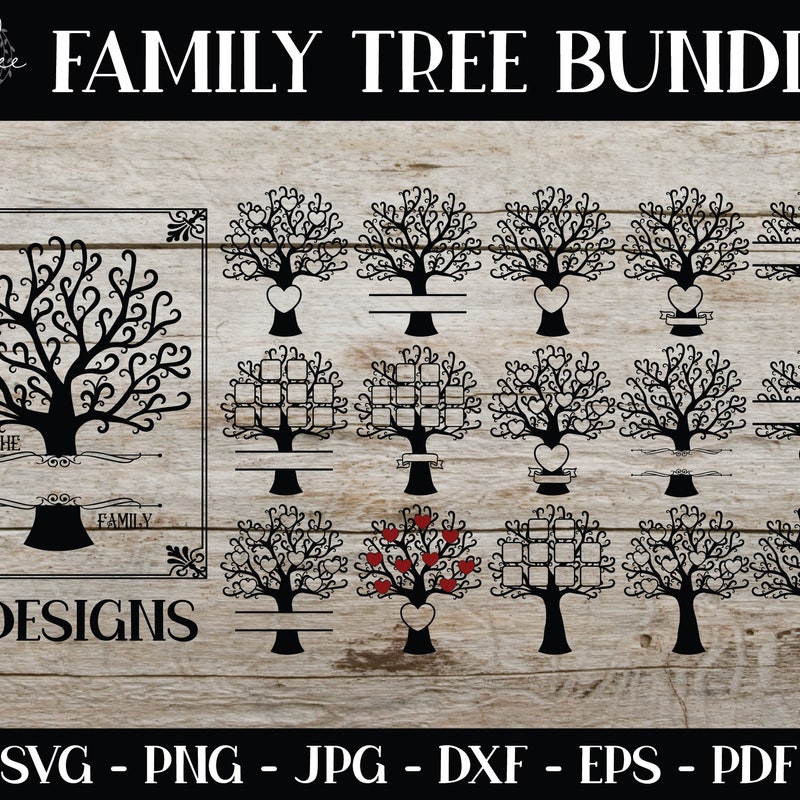 Family Tree Svg - Etsy
