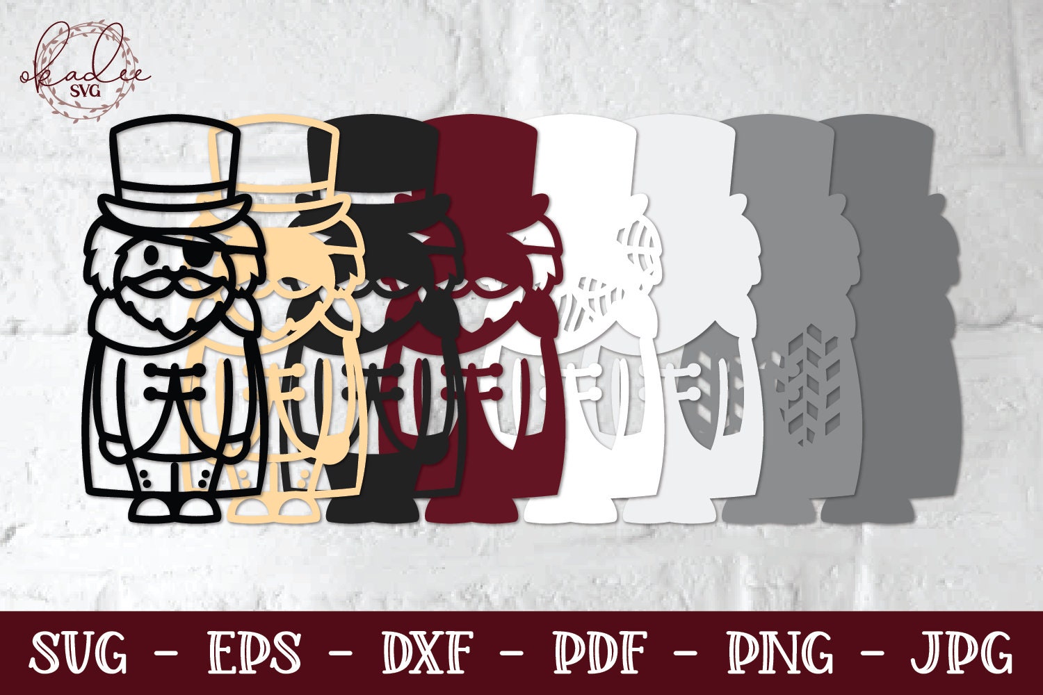 3D Nutcracker SVG Layered Nutcracker SVG Nutcracker Mandala | Etsy