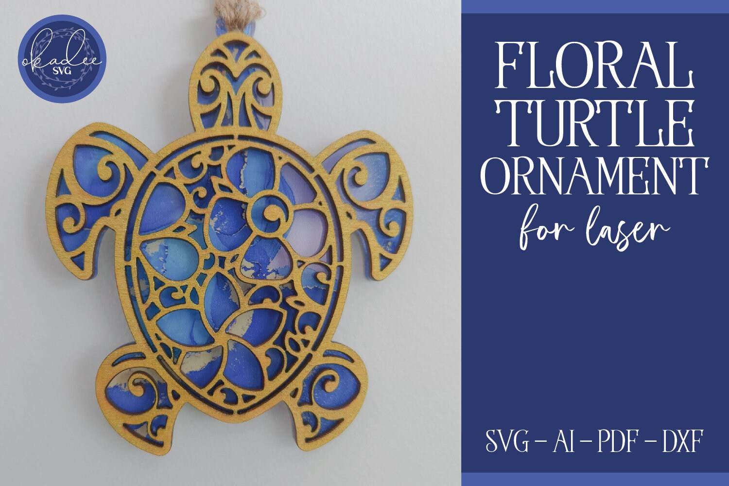 Laser Cut File Glowforge Turtle Mirror Hanger Turtle - Etsy Canada