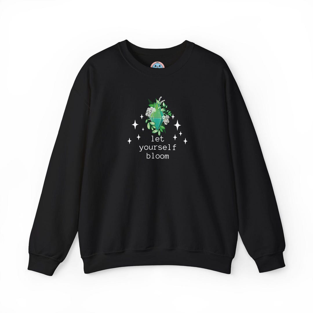 Gemütlicher Gamer Lass Dich Blühen Floral Plumbob Unisex Heavy Blend ...