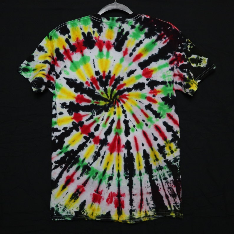 Tie Dye Rasta Spiral Adult Medium Unisex Etsy