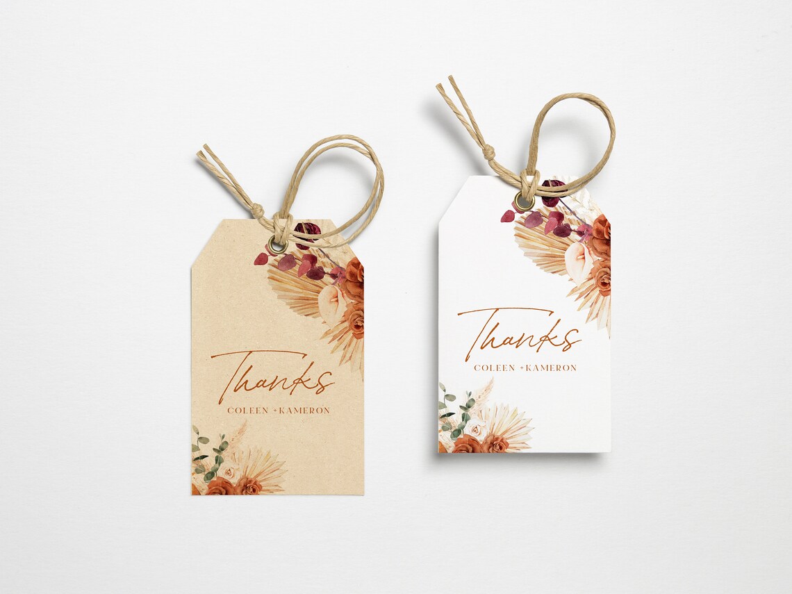 Medina Wedding Favor Tag Template Gift Tag Wedding Gift - Etsy
