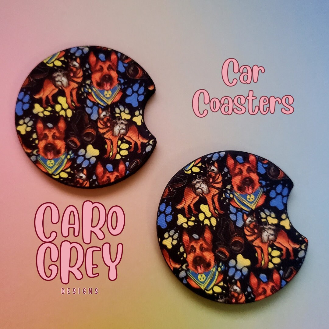 Wasteland's Bestest Boy Car Coasters | Vault Dweller Boy Car Accesories ...
