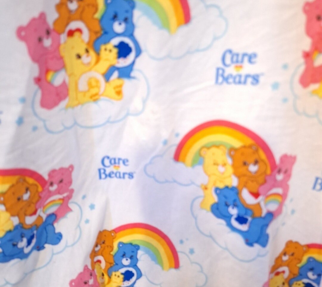 Handmade Using Lisenced Care Bear Fabric Track Jacket OOAK - Etsy
