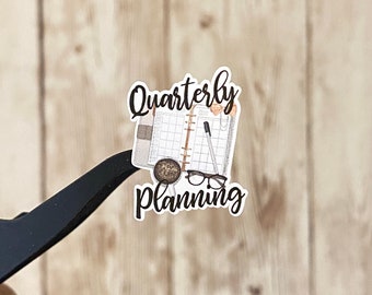 Quarterly Stickers - Etsy