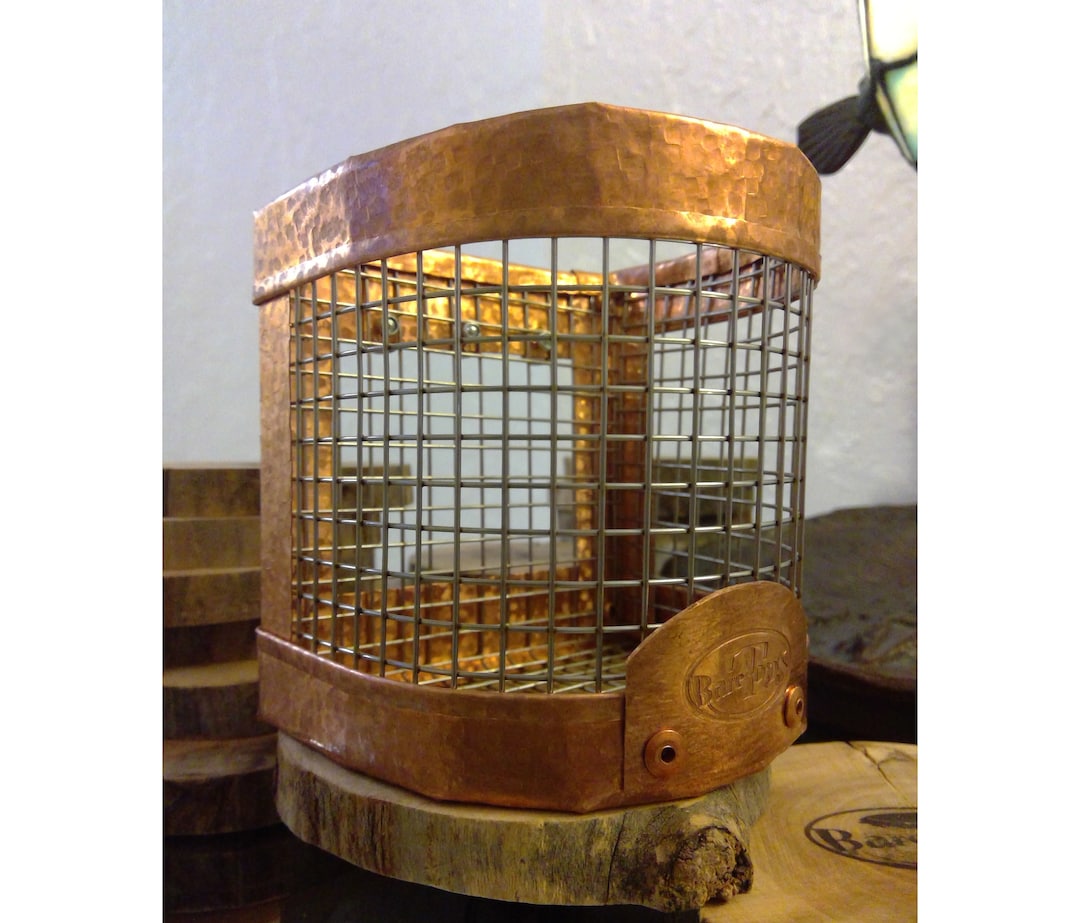 Baretops Cap Cage - Bottle Cap Catcher Neodymium Magnet Copper ...