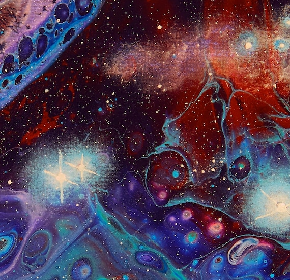 Psychedelic Nebula Art