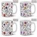 12 Holding Mom's Hand Mug Design Bundle, up to 6 Hands in 2 Floral ...