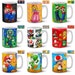 60+ Mario Mug Design Bundle. Super Mario Game PNG 11oz Mug Sublimation ...