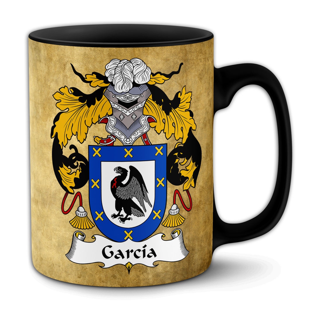 Mug Design Garcia Coat of Arms 11oz PNG Sublimation, Garcia Surname ...