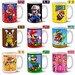 60 Mario Mug Design Bundle. Super Mario Game PNG 11oz Mug Sublimation ...