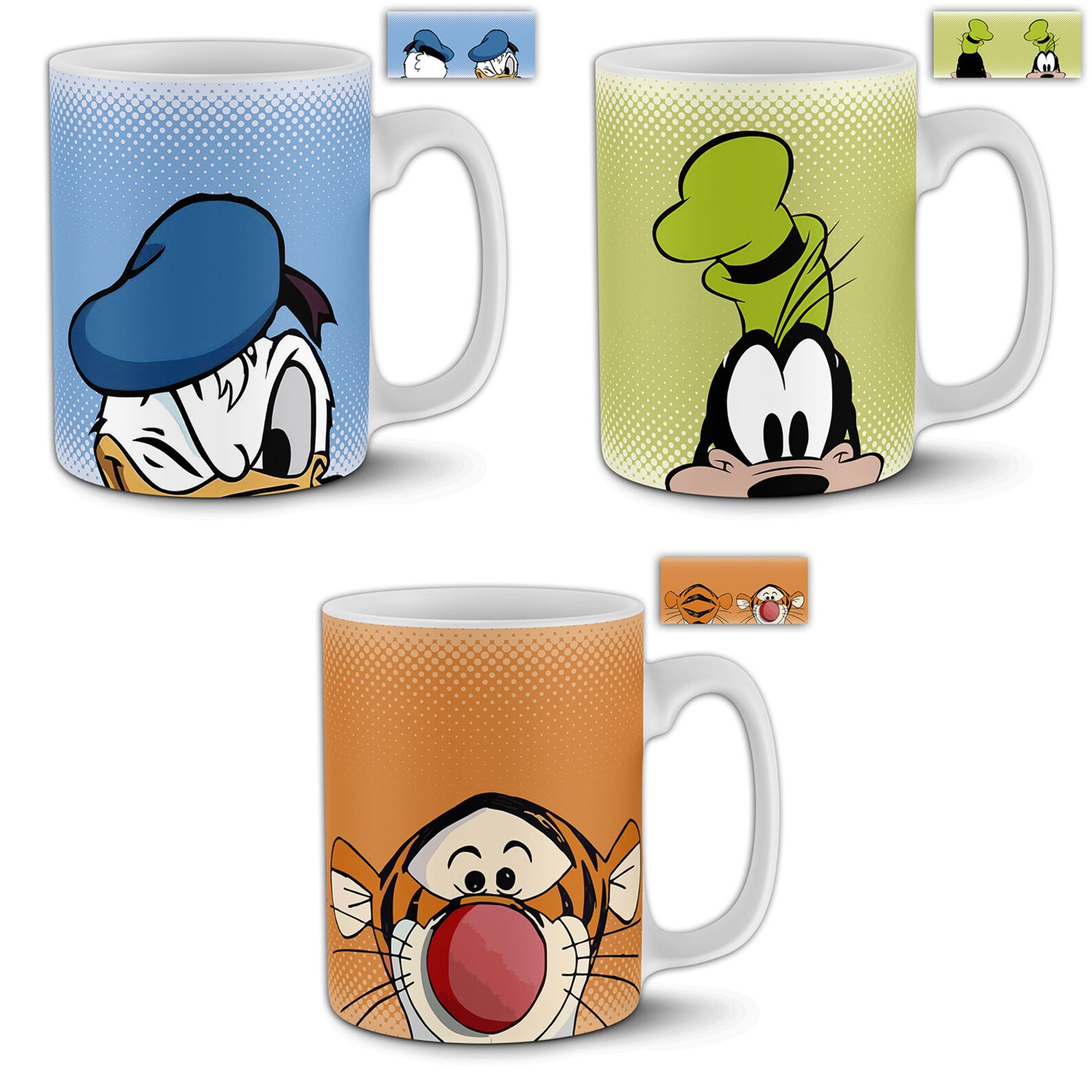 10 Peeking Cartoon Mug Design Bundle. 11oz Mug Sublimation Pack. PNG ...
