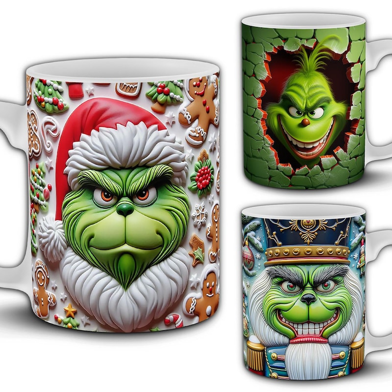 Grinch Sublimation - Etsy