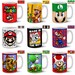 60+ Mario Mug Design Bundle. Super Mario Game PNG 11oz Mug Sublimation ...