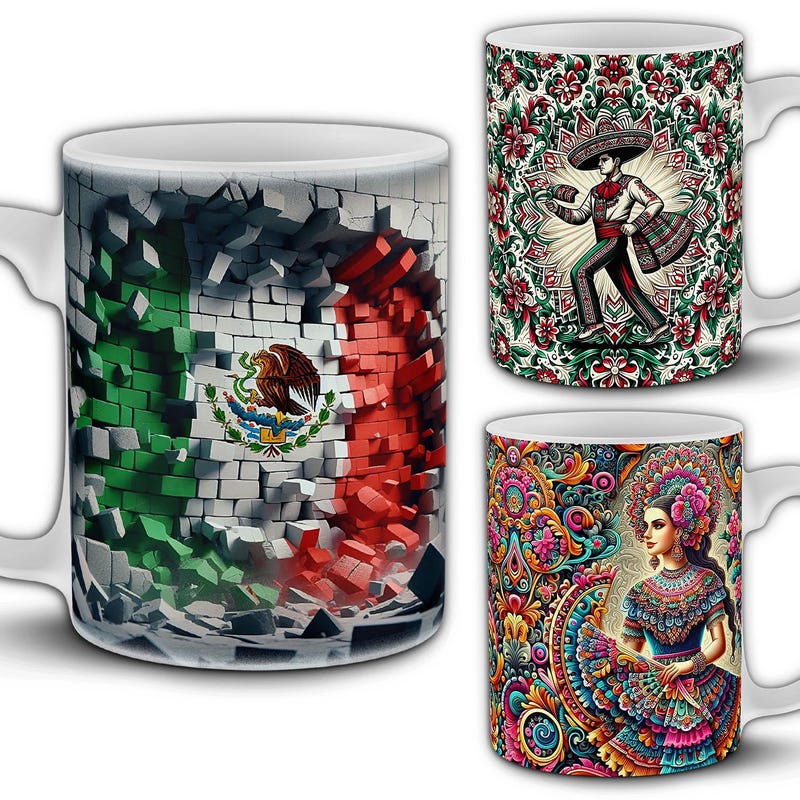Mexican Mugs - Etsy