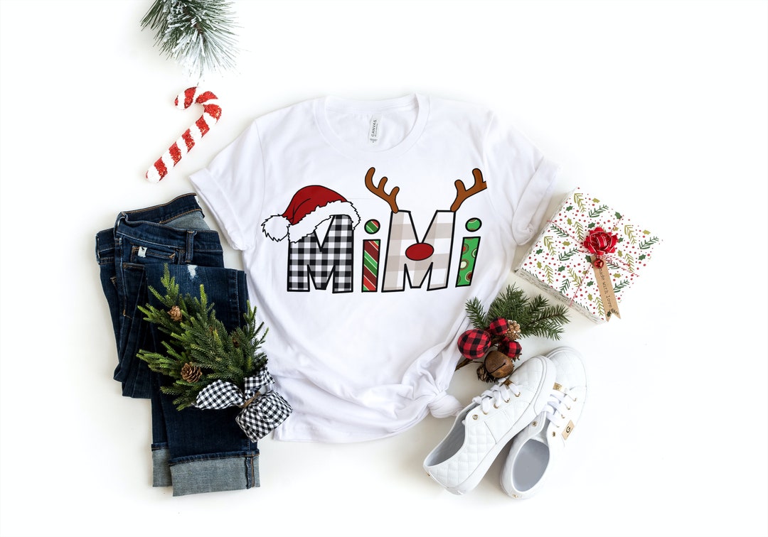 Mimi Christmas Design Digital File PNG Upload - Etsy