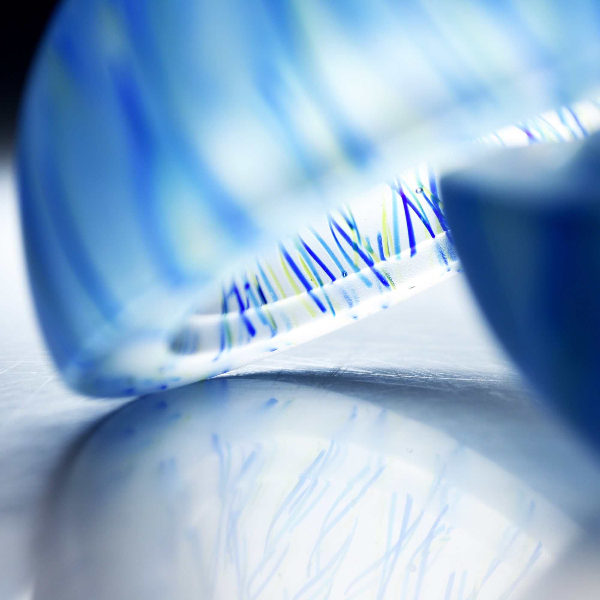 Itcho Matsuo's Work, "lidded Shimmer -blue-" - Etsy