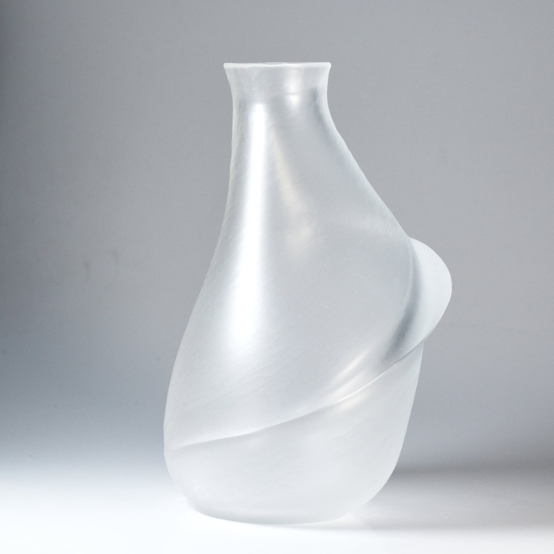 Takeshi Sano's Glass Pitcher, "on the Edge" - Etsy
