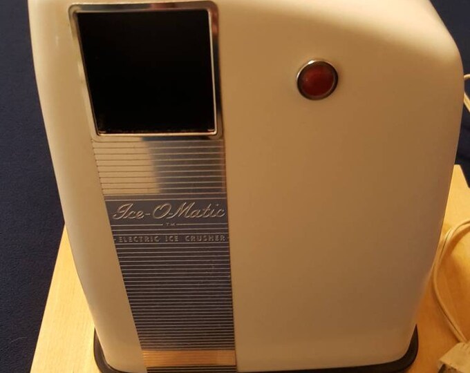 Vintage ICE-O-MATIC Ice Crusher by Rival Manufacturing Co. Kansas City ...