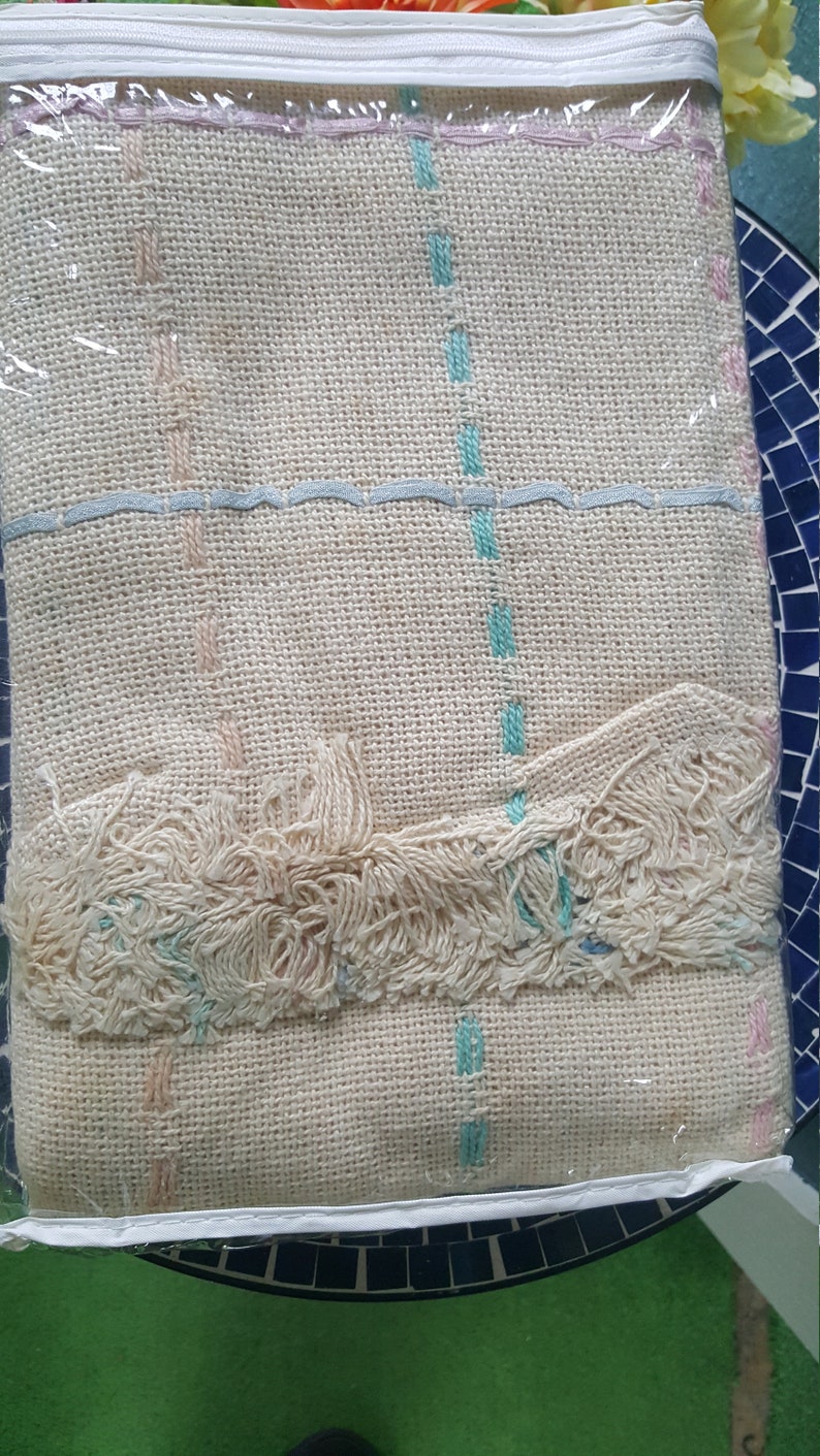 Vintage PARK B. SMITH Lap Shawl 50"x60" Tablecloth Throw Wall Hanging ...