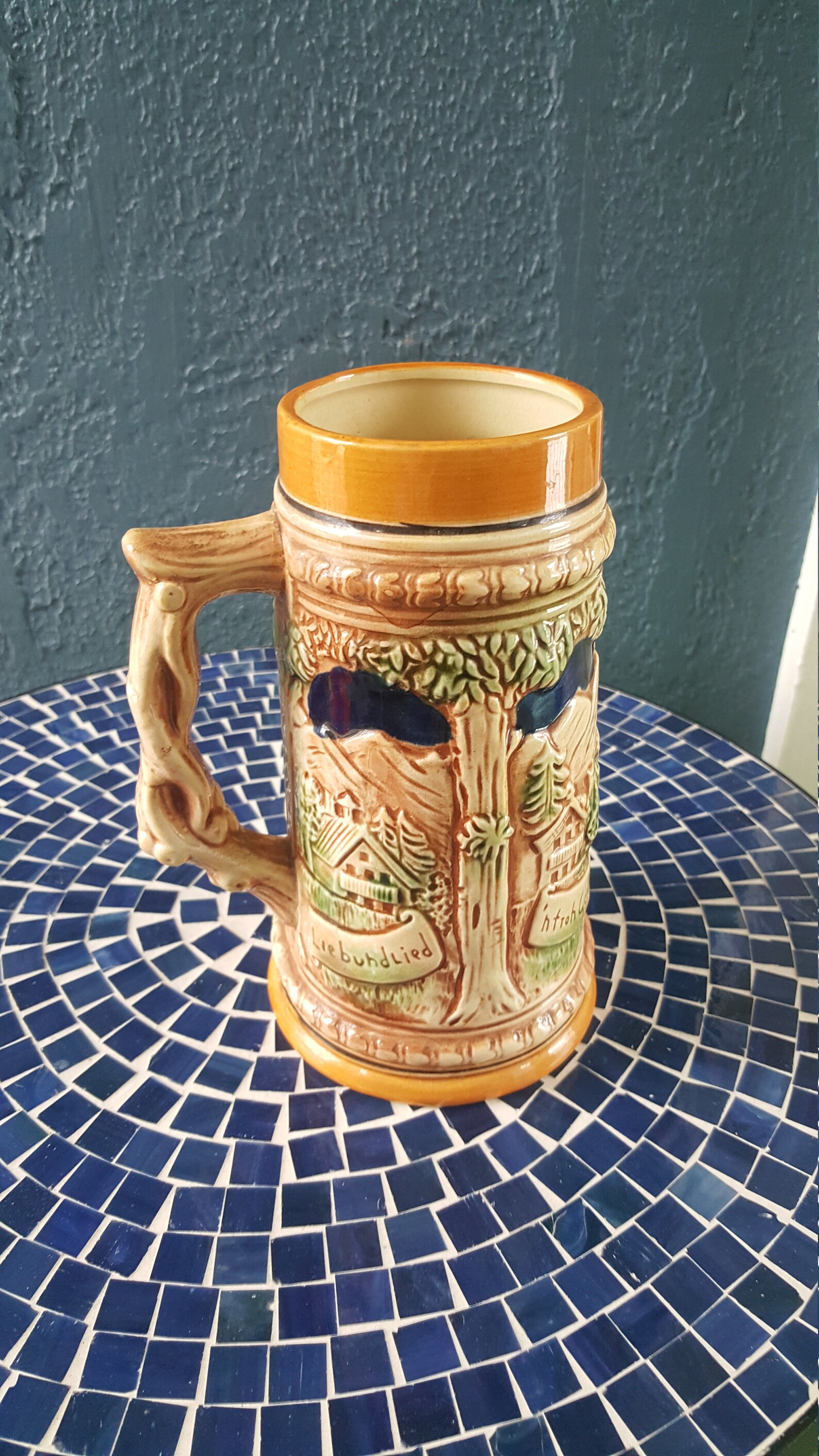 Vintage CERAMIC BEER STEIN Made in Japan - Etsy