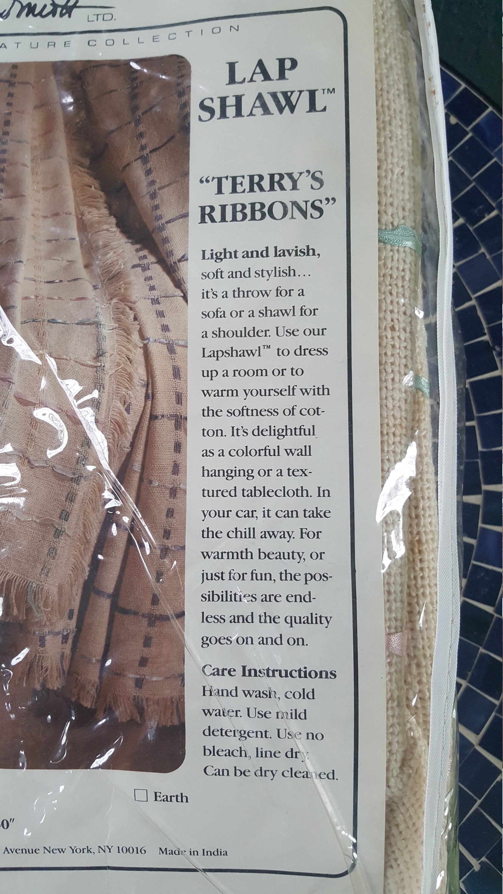 Vintage PARK B. SMITH Lap Shawl 50"x60" Tablecloth Throw Wall Hanging ...