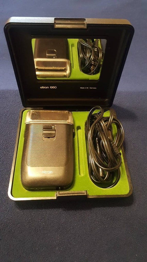 Vintage BRAUN ELTRON 660 Electric Shaver Type:5381 Made in - Etsy