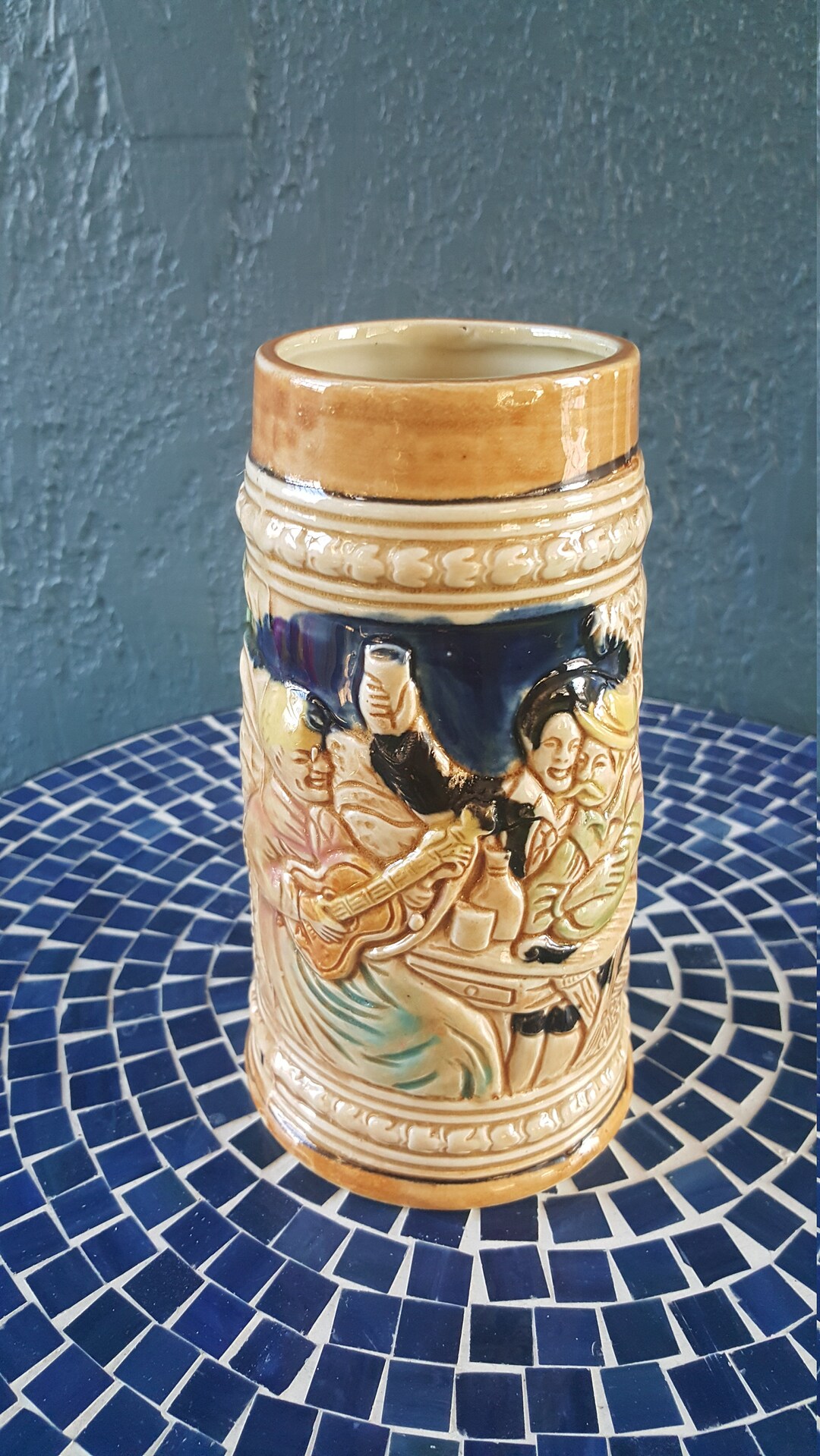 Vintage CERAMIC BEER STEIN Made in Japan - Etsy
