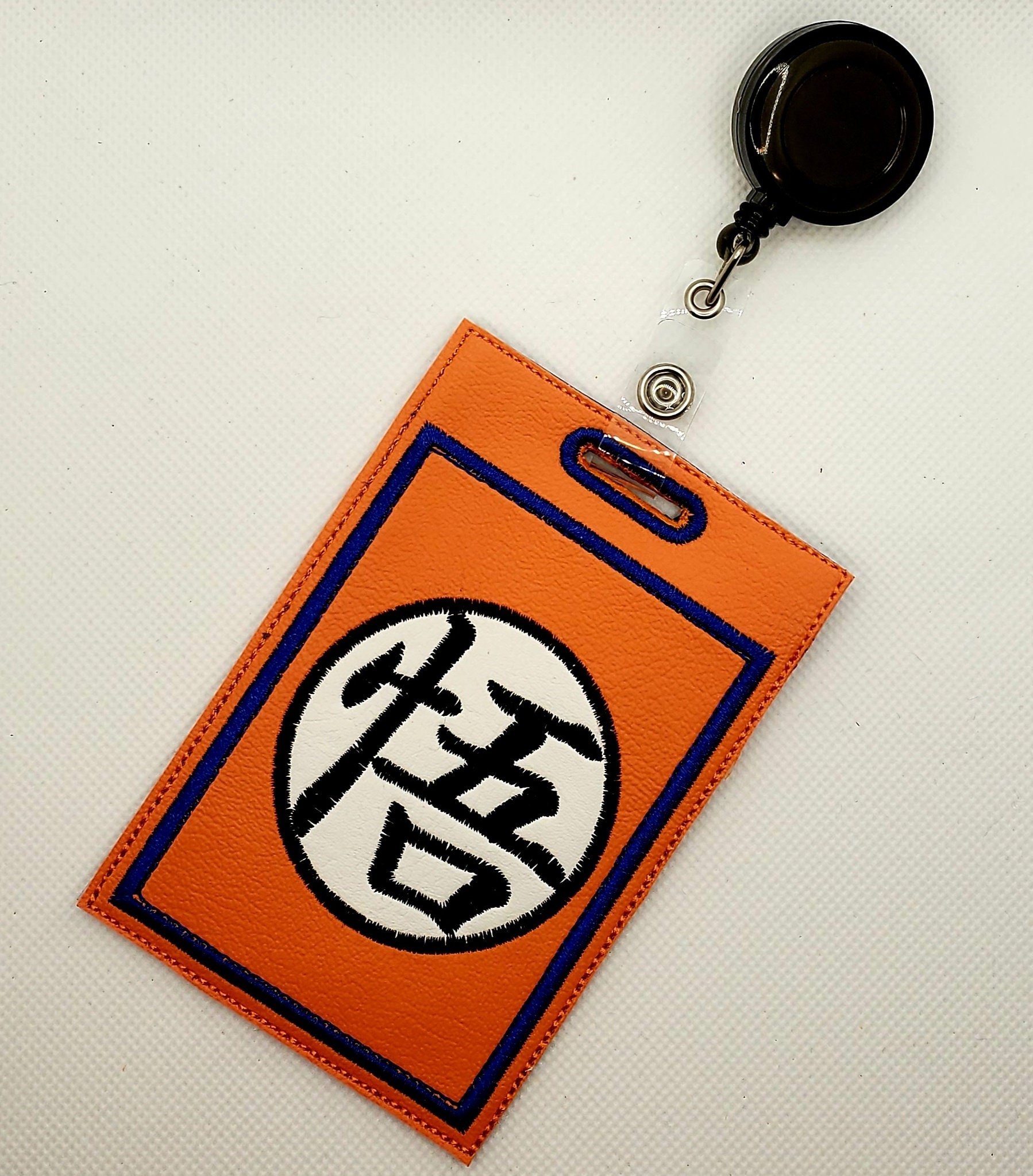 DBZ ID Badge Holder for Work Badge Holder for School ID Durable ...