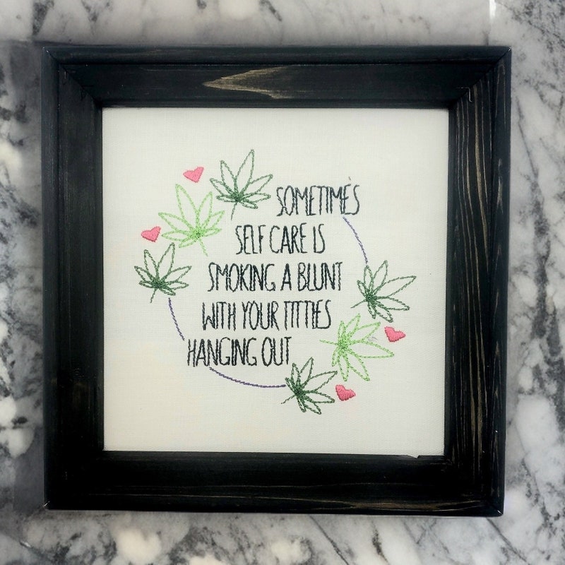 Marijuana Art - Etsy