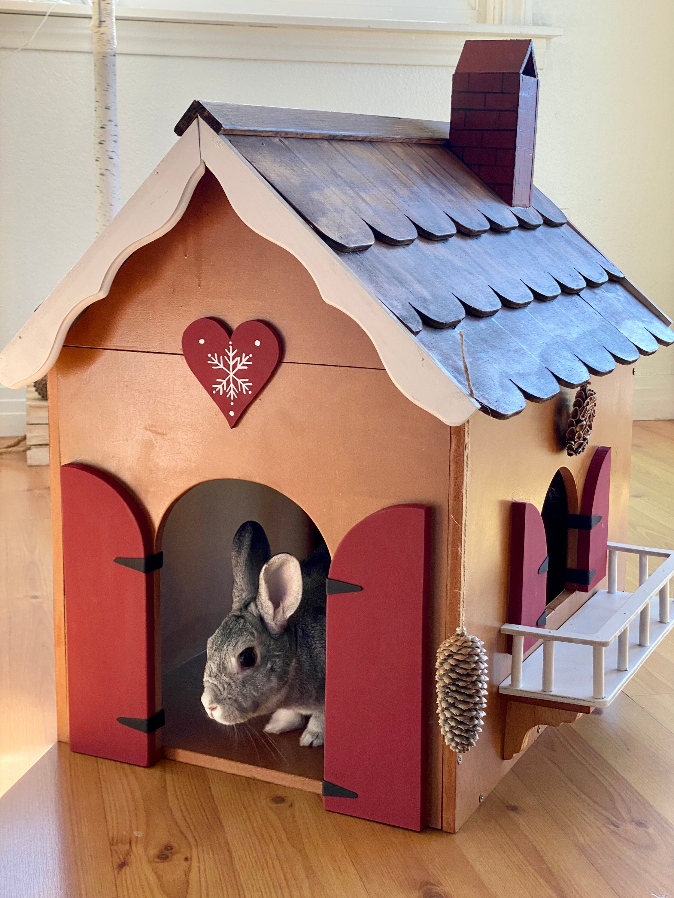Pick UP ONLY* Pet Wooden House Small Animals Custom Made for Dog, Cat ...
