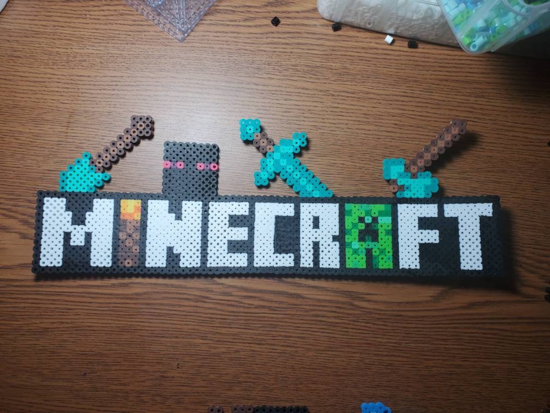 Minecraft Wall Decor - Etsy
