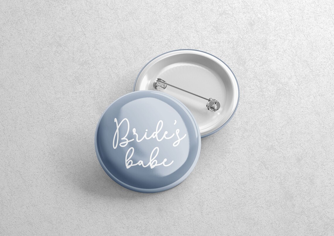Wedding Party Pins Bridal Party Buttons Bachelorette - Etsy