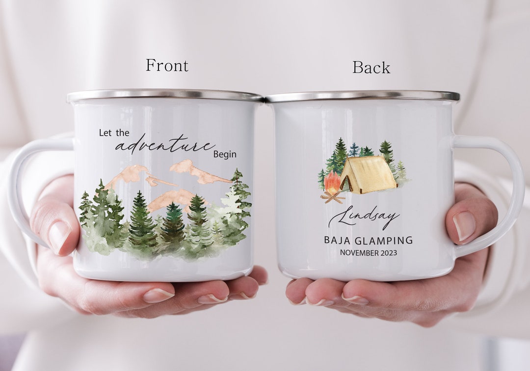 Personalized Glamping Mug: Bride Tribe Camping Gift - Etsy