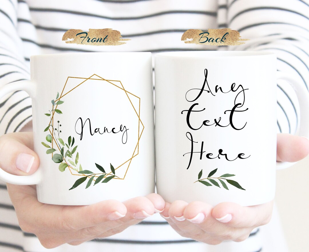 Personalized Mug, Your Custom Text Here Mug, Bridesmaid Proposal Mug ...