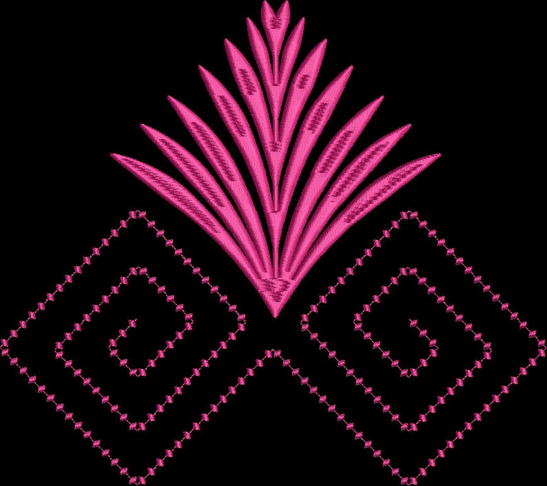 Machine Embroidery Designs Art Deco Elements and Borders - Etsy