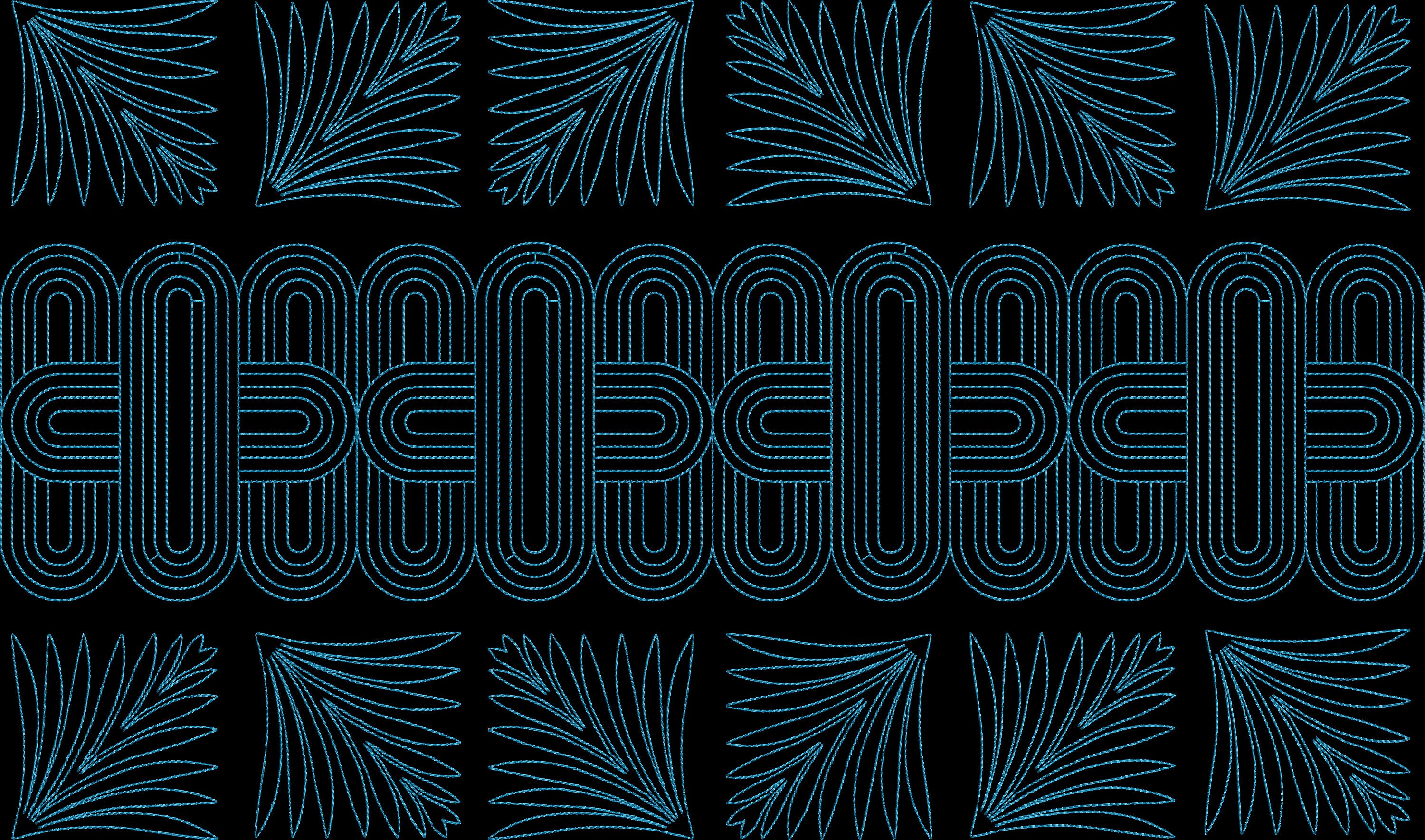 Machine Embroidery Designs Art Deco Elements and Borders - Etsy