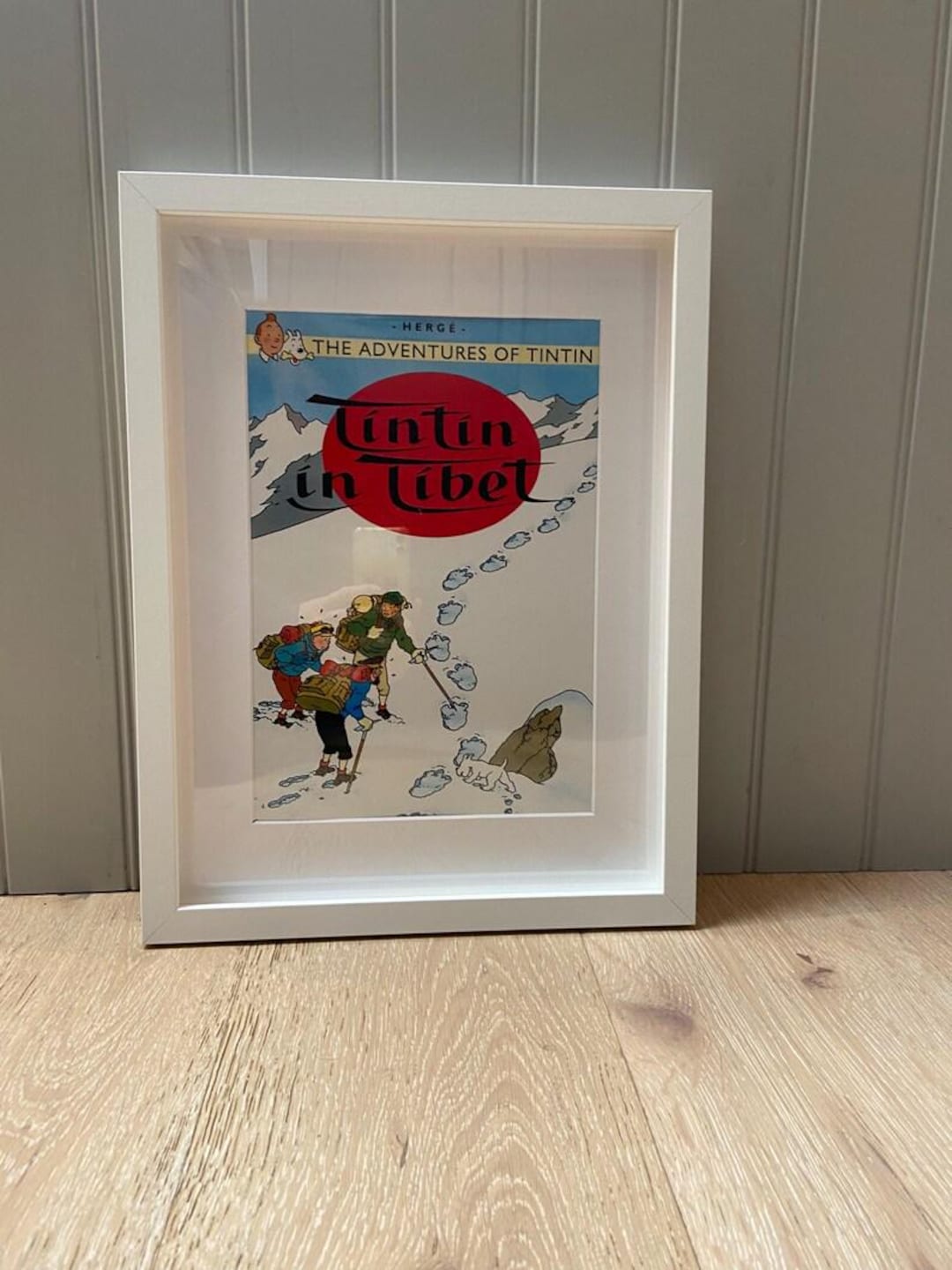Choice of Tintin Magazine Art Print in Frame, Tibet, America, Etc, From ...
