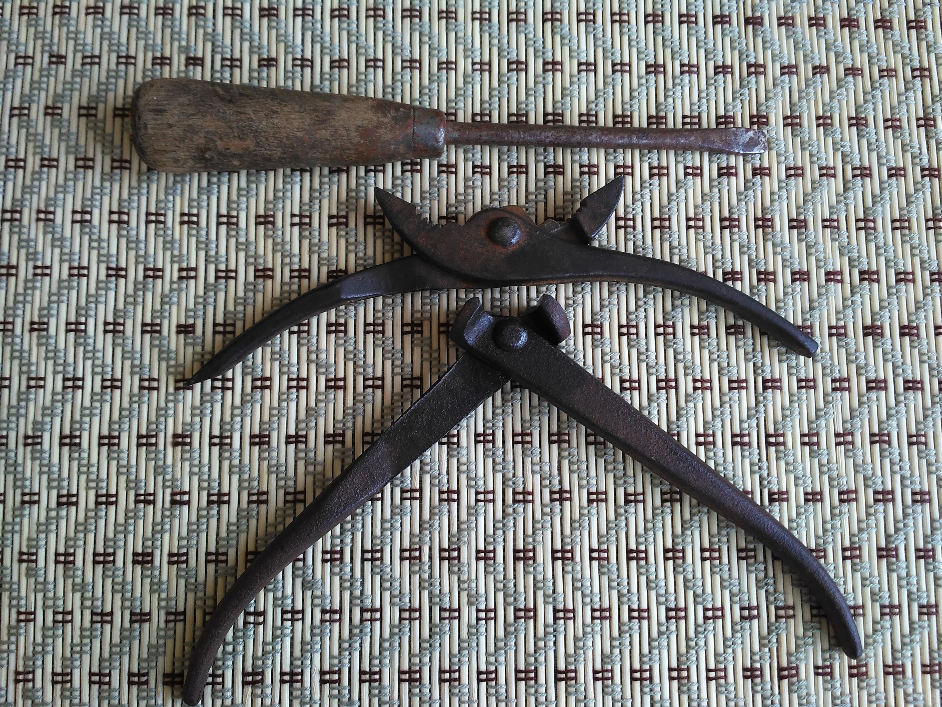 Vintage Set of Tools. Vintage Pliers Nippers Screwdriver. - Etsy