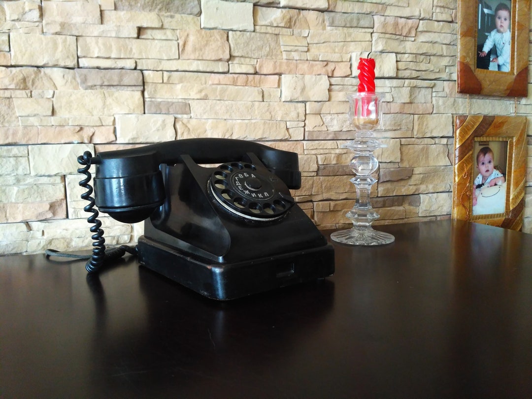 Retro-Telefon aus der UdSSR 1955. BAGTA-50 MRTP Vintage ...
