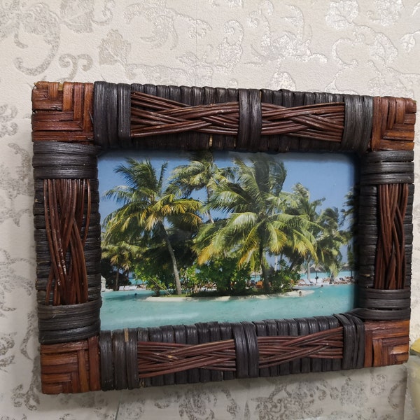Woven Picture Frame - Etsy