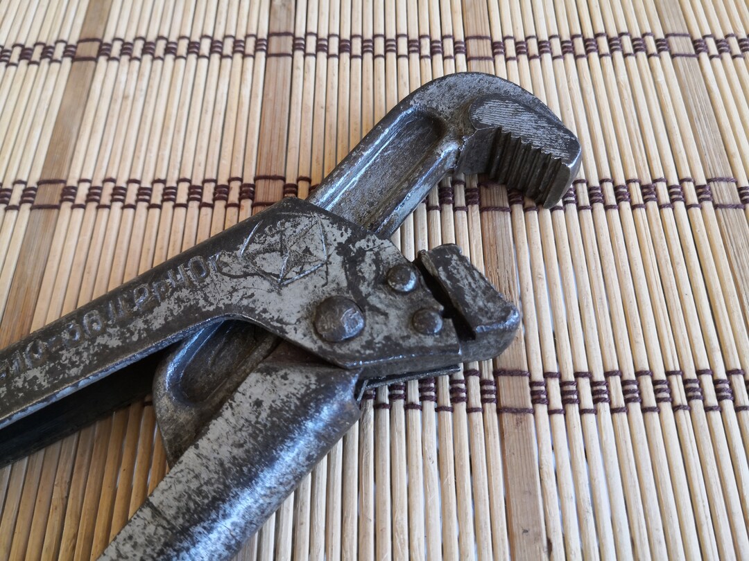 Vintage, Soviet Instrument Adjustable Spanner, Key. Locksmith Tool. Old ...