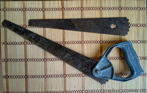 Saws Carpenter tool Wooden hacksaw. Made in USSR 1940-1950s old saws ...