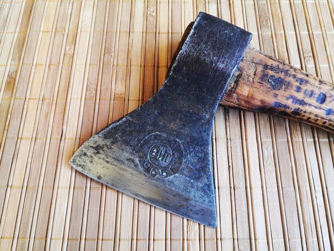 Vintage Rusty Axe. USSR ZIG 1965. Kempeng Ax. Vintage Iron Ax. Retro Ax ...
