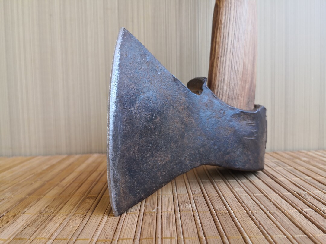 Ancient Iron Ax. Vintage, Soviet, Forged, Rusty, Ax 60-70s. Old Rusty ...