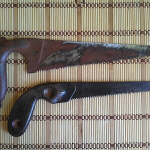 Two Old Hand Saws. Saw. 1930-1950s. Toothed Tool. Carpenter - Etsy