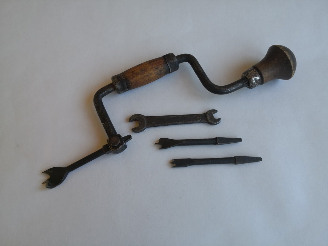 Kolovarot. Vintage Wood Drilling Set. an Ancient Instrument. Vintage ...
