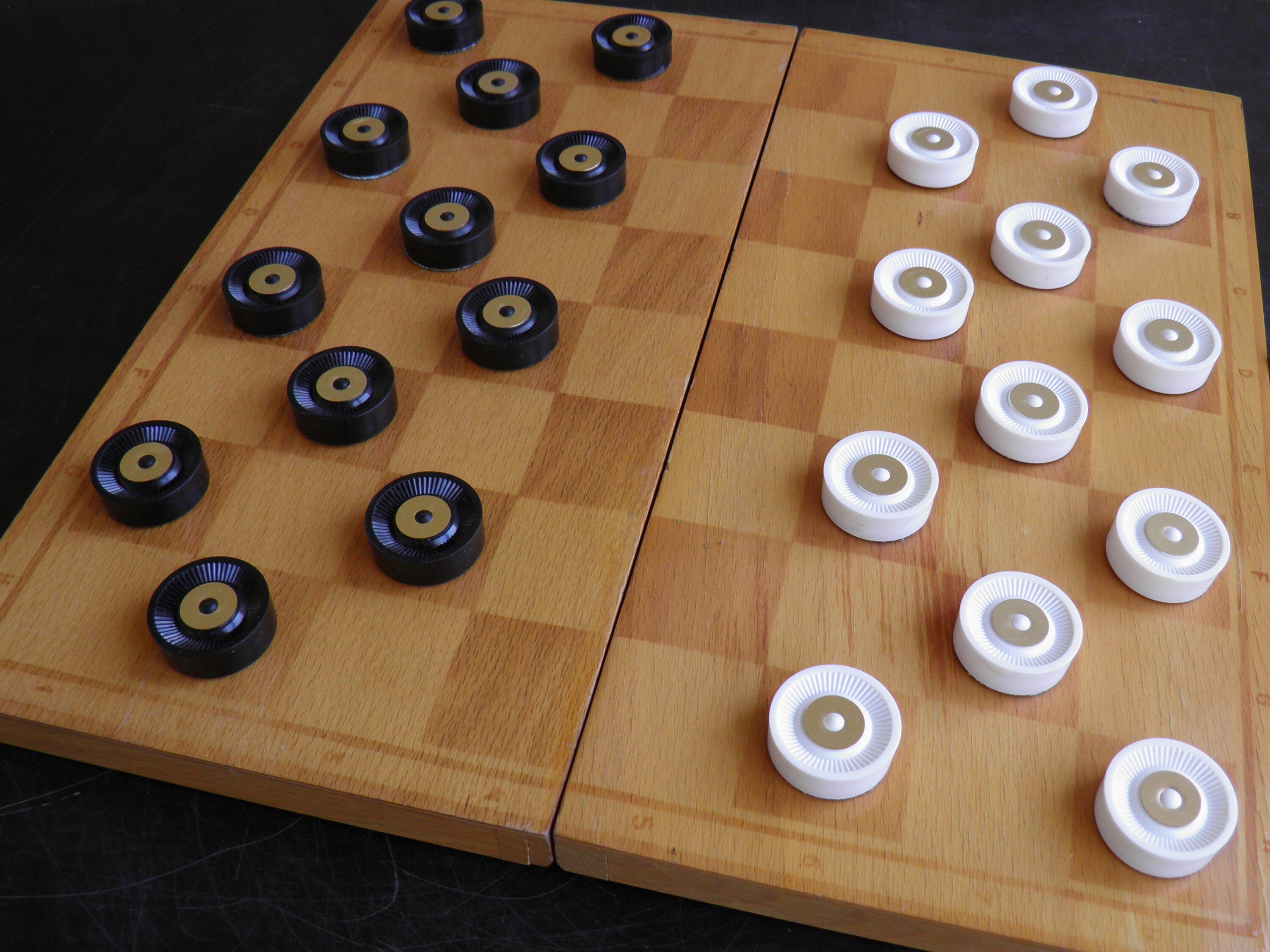Checkers. Vintage Soviet Checkers in Good Condition. Old Soviet ...