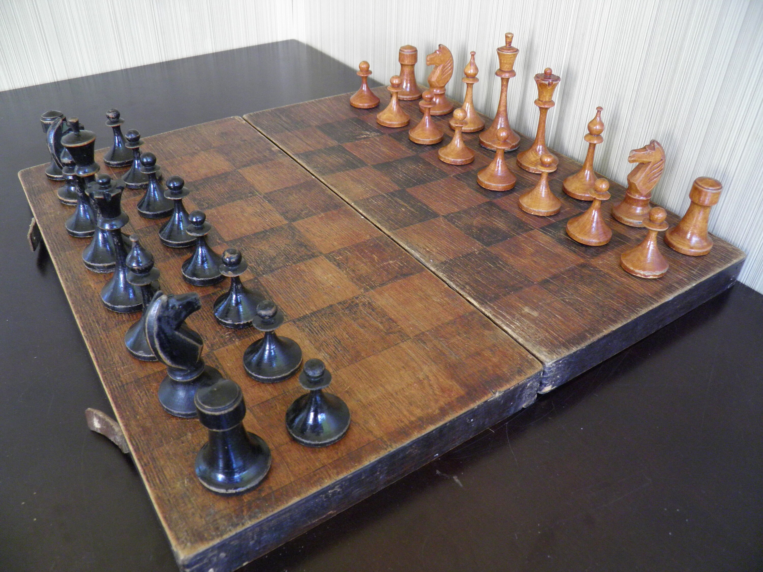 A rare Soviet chess set of the late 30s and early 40s old | Etsy