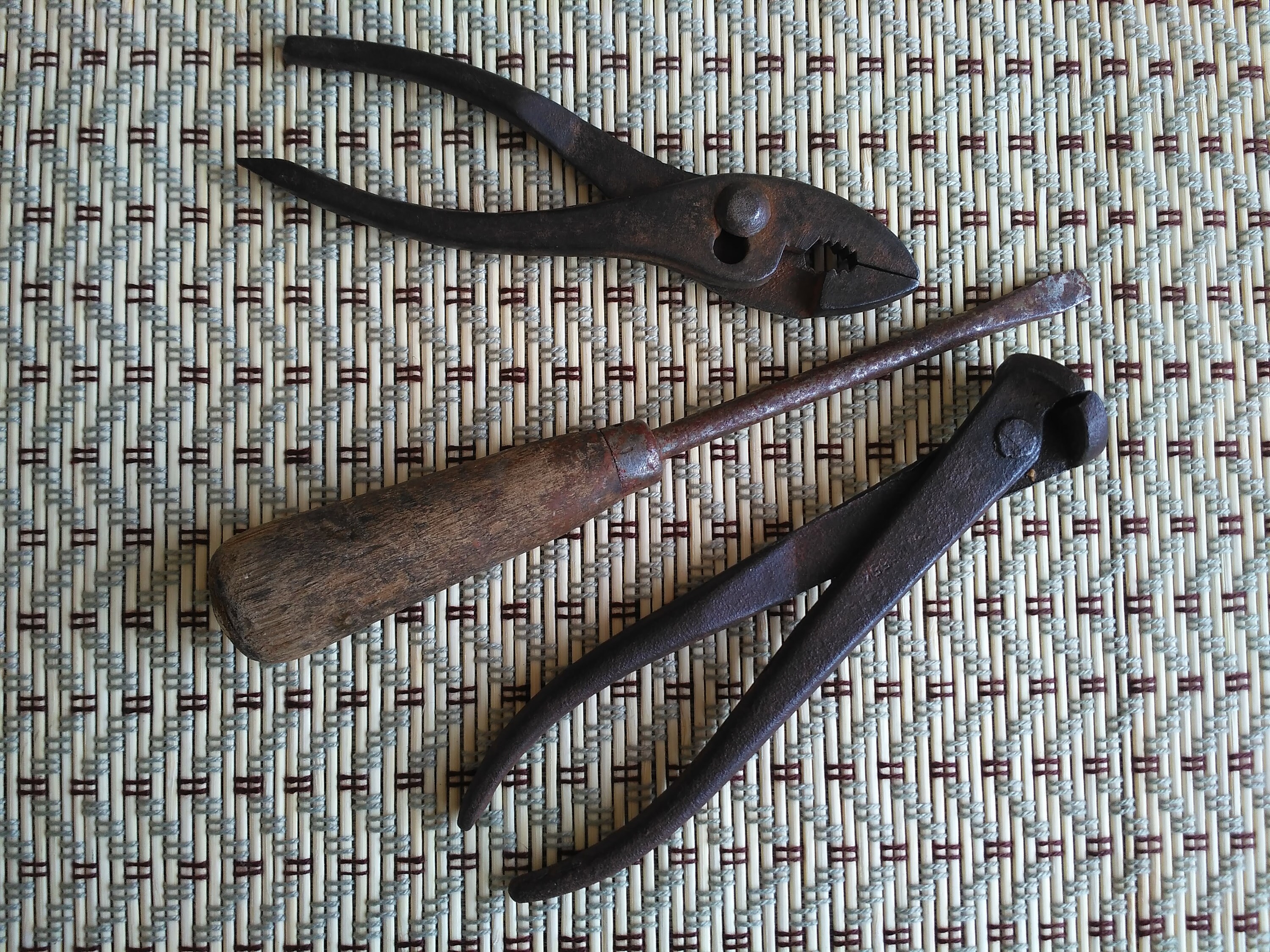 Vintage Set of Tools. Vintage Pliers Nippers Screwdriver. - Etsy